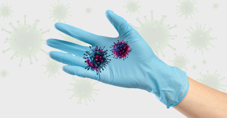 How wearing Gloves Protects Against Viruses