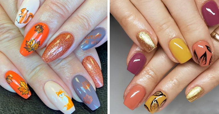 15 Fall Nail Design ideas to make your nails look Marvellous like a MUA ...