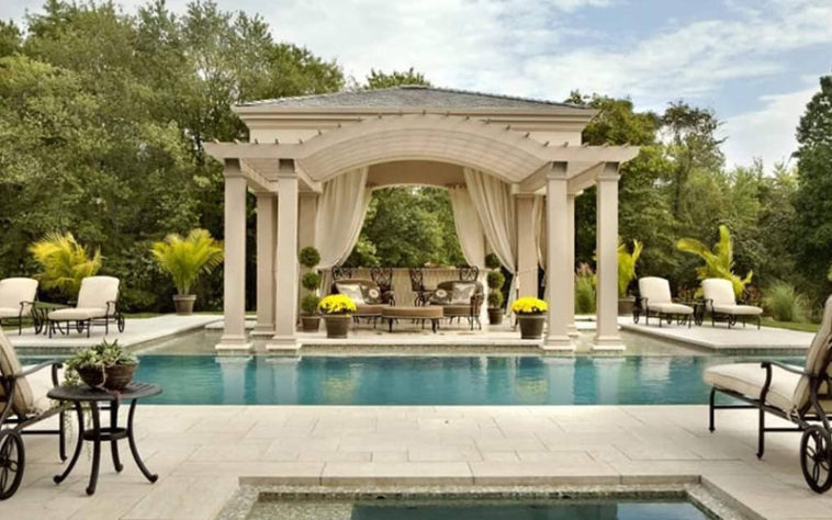 20 Pool Cabana Ideas That'll Make Everyone Say Wow (w/ Tips)
