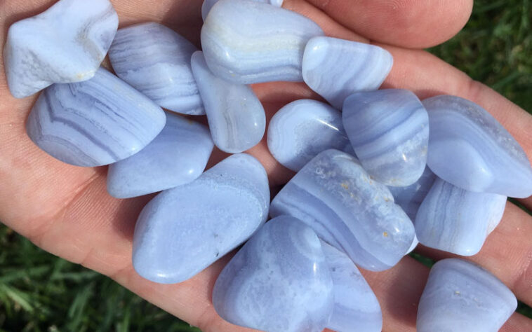 Get Blue Agate To Relieve Your Stress, Anxiety, & Depression