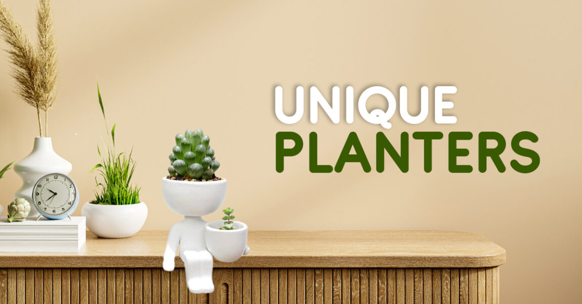 16+ Aesthetically Unique Planters You Can Put Your Hands On