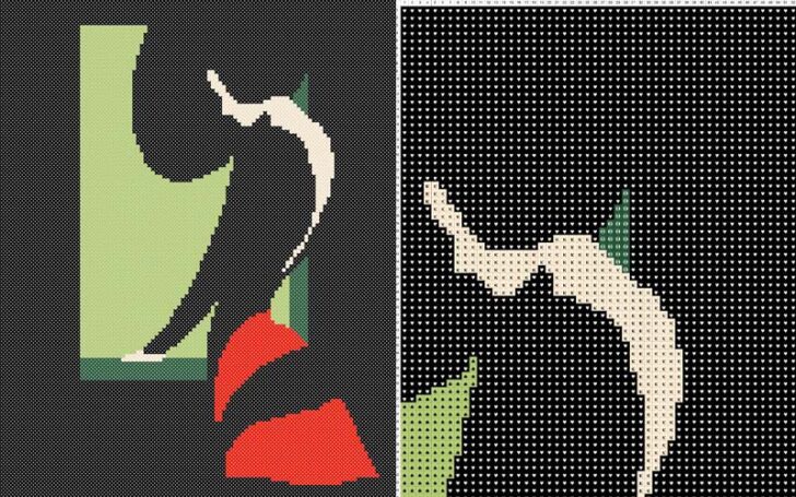 19 Easy Cross-stitch Patterns for Beginners to start knitting