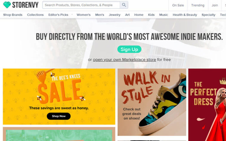 Top Etsy Alternatives Online Marketplaces In 2023 – Helping & Useful ...